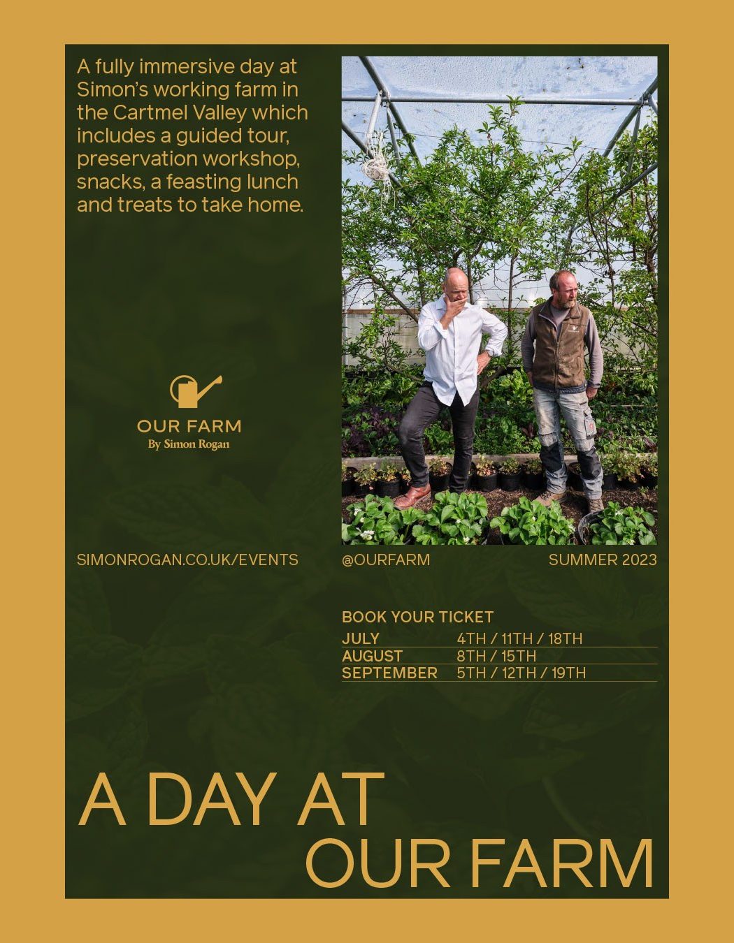 Simon Rogan | Events