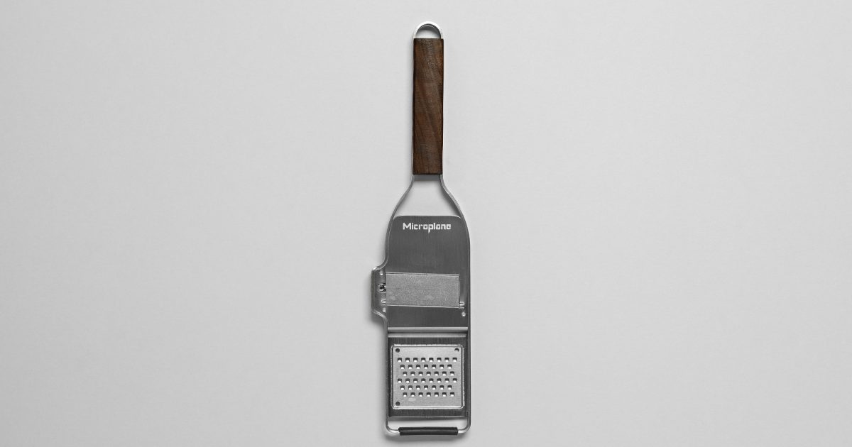 Simon Rogan | Microplane Master Series Walnut Truffle Tool 2 in 1…